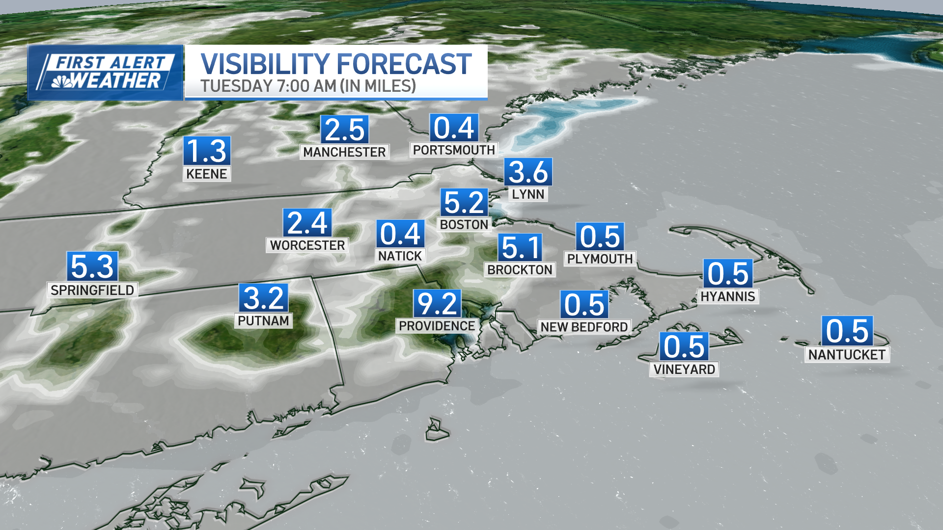 Boston weather forecast: When will it rain Tuesday? – NBC Boston