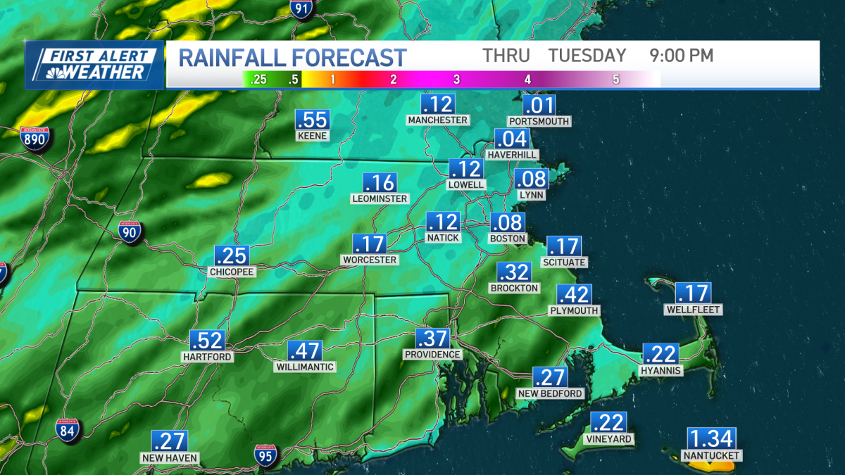 Boston weather rain today radar – NBC Boston
