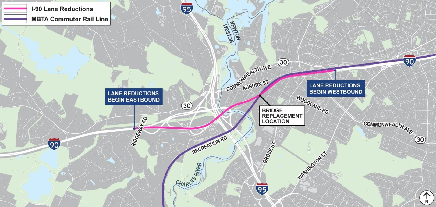 Mass. Pike I-95 interchange construction update – NBC Boston