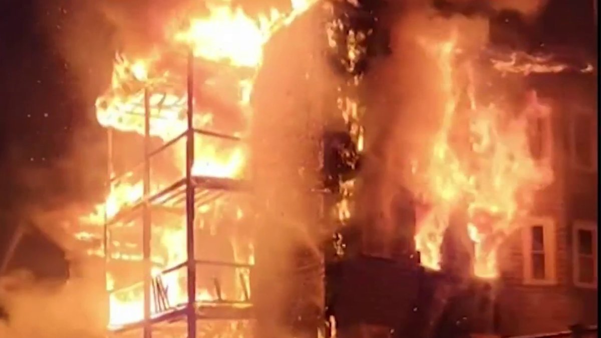Revere fire on Payson Street damages 2 buildings – NBC Boston