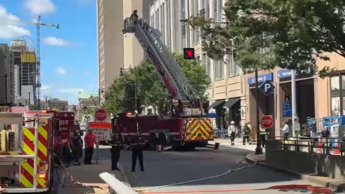 Boston Huntington Ave., fire near Prudential Center – NBC Boston
