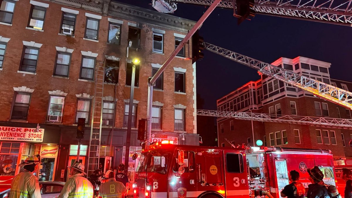 Roxbury fire leaves 1 person injured – NBC Boston