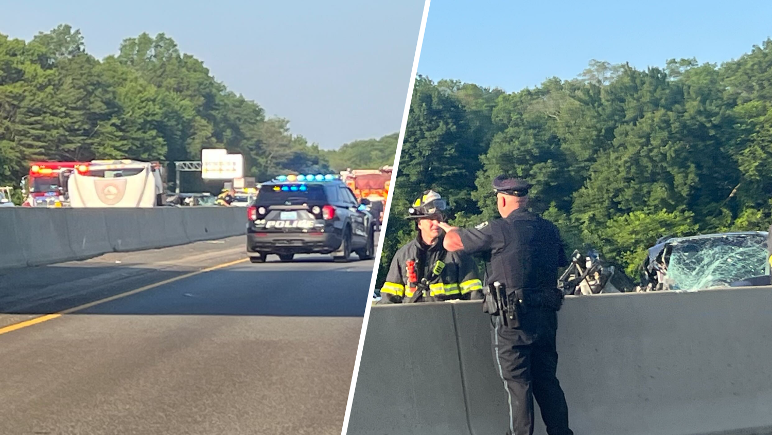 I-95 crash in Burlington, Mass., causes major delays – NBC Boston