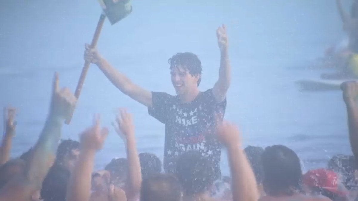 Gloucester Greasy pole winner Nick White – NBC Boston