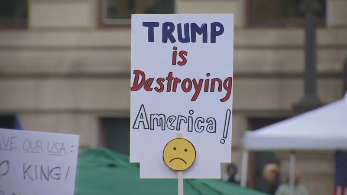 From Worcester to Brockton, thousands protest at ‘No Kings’ rallies ...