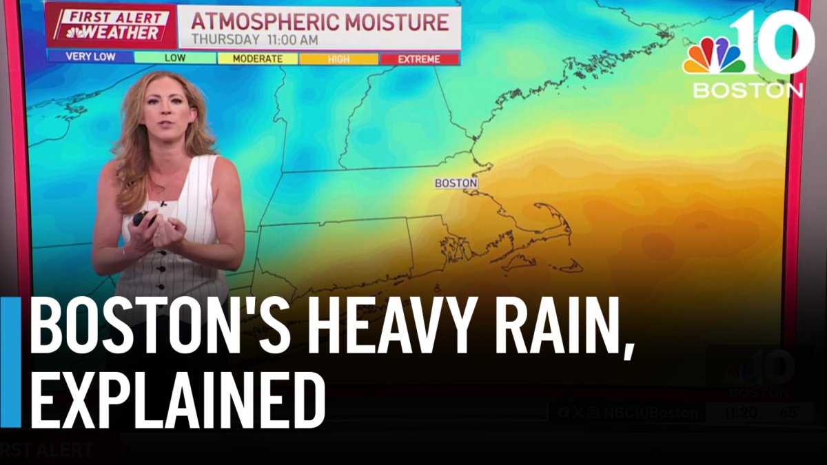 Boston area flooding update: Heavy rain moving out, water receding ...