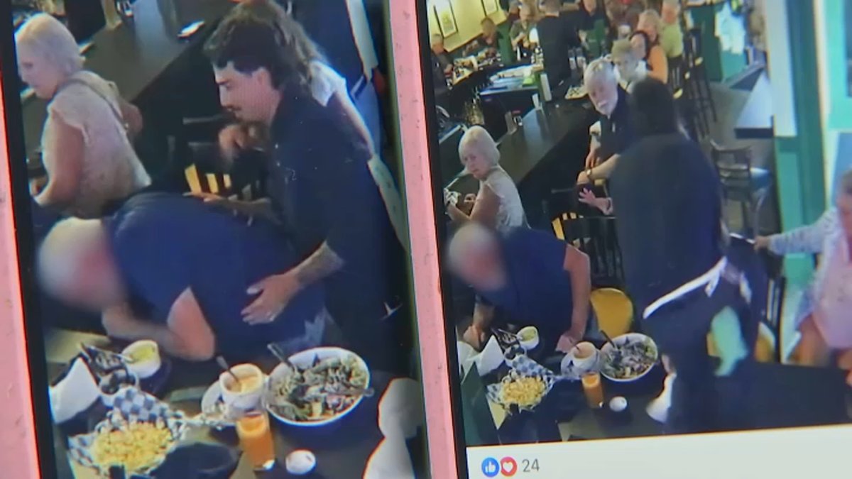 Ground Round bartender saves choking patron: ‘Gave him the Heimlich ...