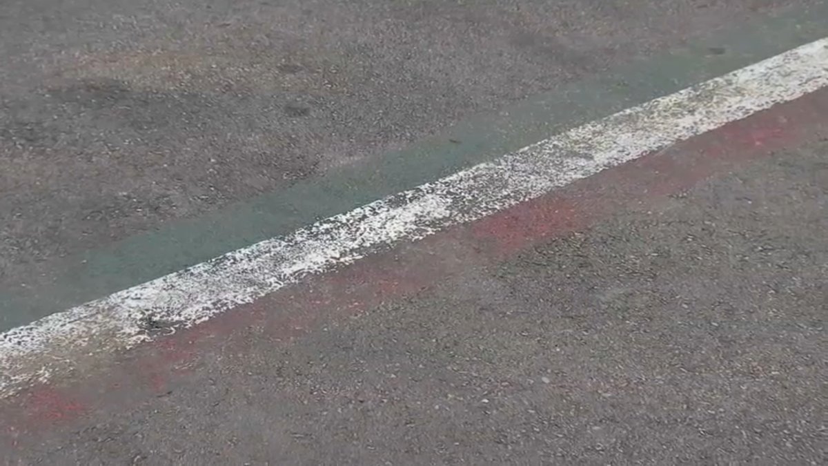Newton suddenly removes Italian flag lane lines from Adams Street – NBC ...