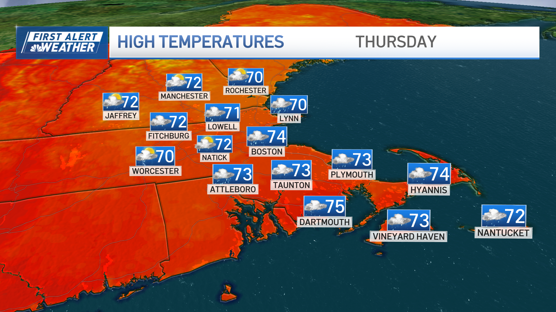 Boston weather today after storms overnight – NBC Boston