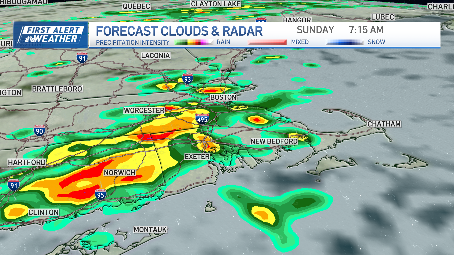 Boston weekend weather: Cooler with less humidity & rain Sunday – NBC ...