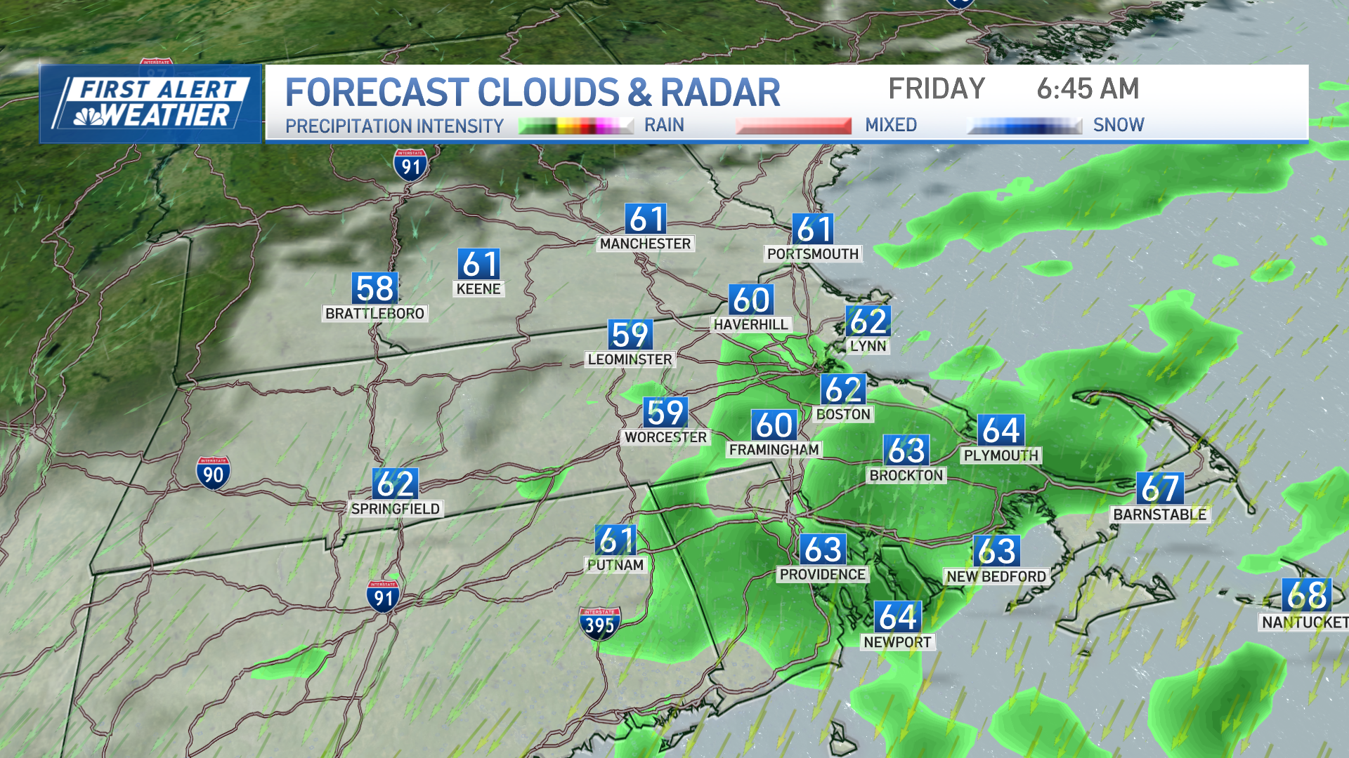 Flash flood warning in Boston, live weather radar – NBC Boston