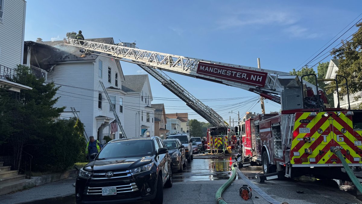Manchester NH fire on Alsace Street sends 1 to hospital – NBC Boston