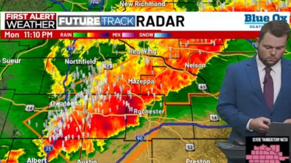 Meteorologist defends texting his wife during a live broadcast – NBC Boston