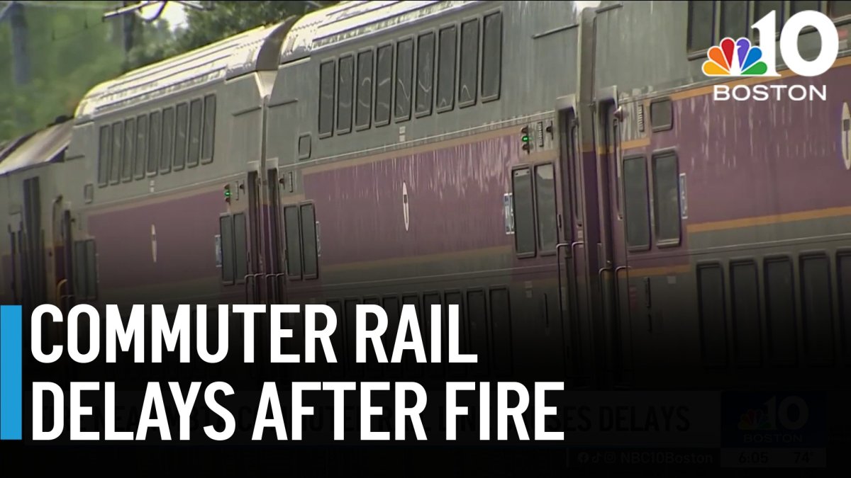 Long delays on MBTA Commuter Rail could last weeks after fire – NBC Boston