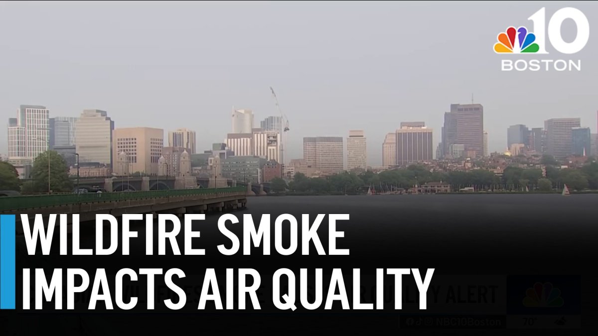 Smoke from Canadian wildfires impacts air quality in Boston area – NBC ...