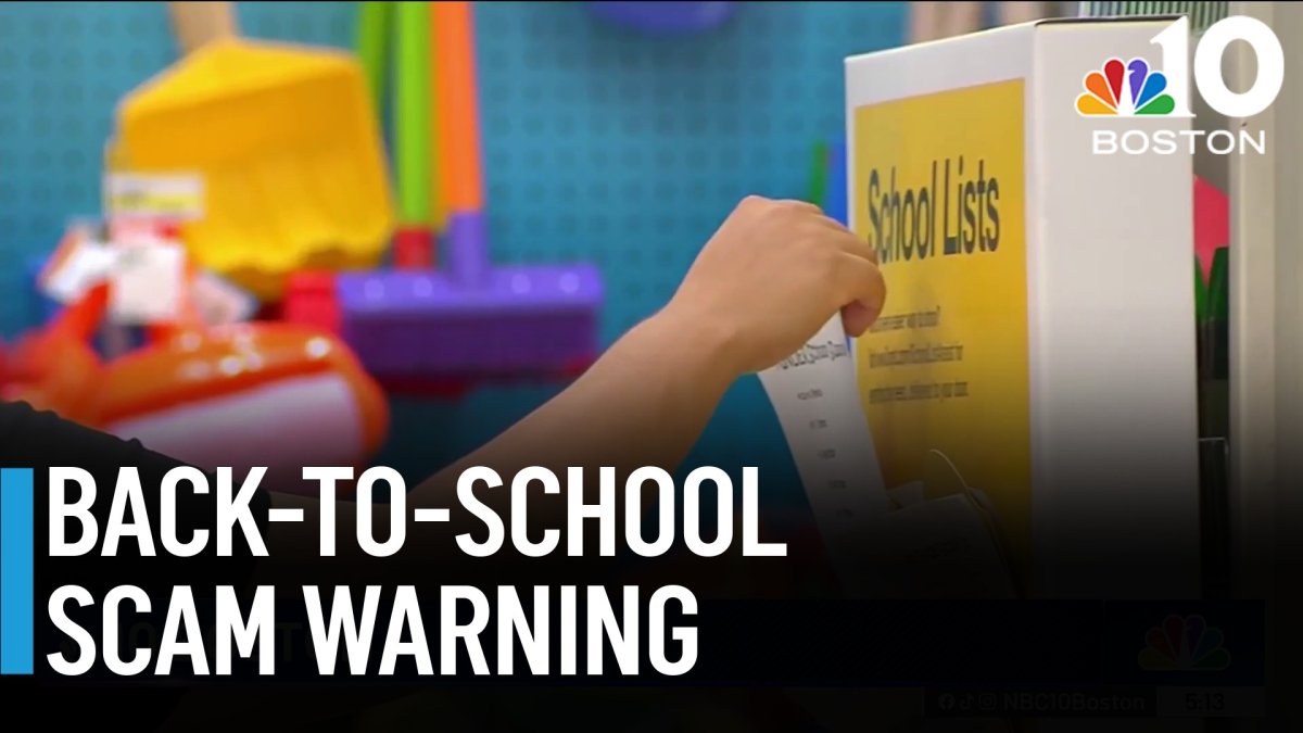 Watch out for these back-to-school scams – NBC Boston