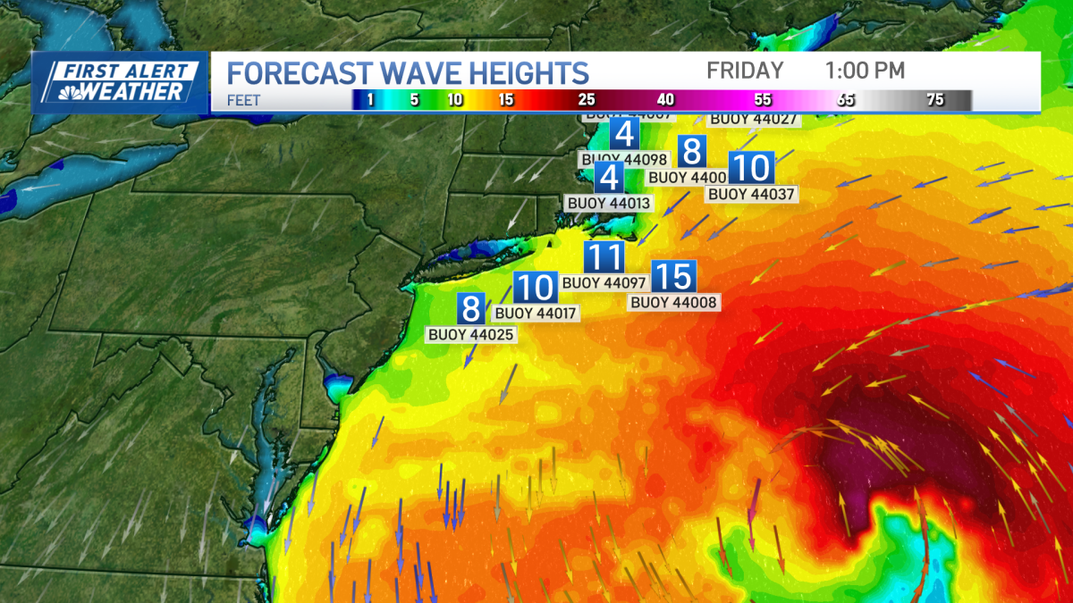 Hurricane Erin projected path, New England impacts – NBC Boston