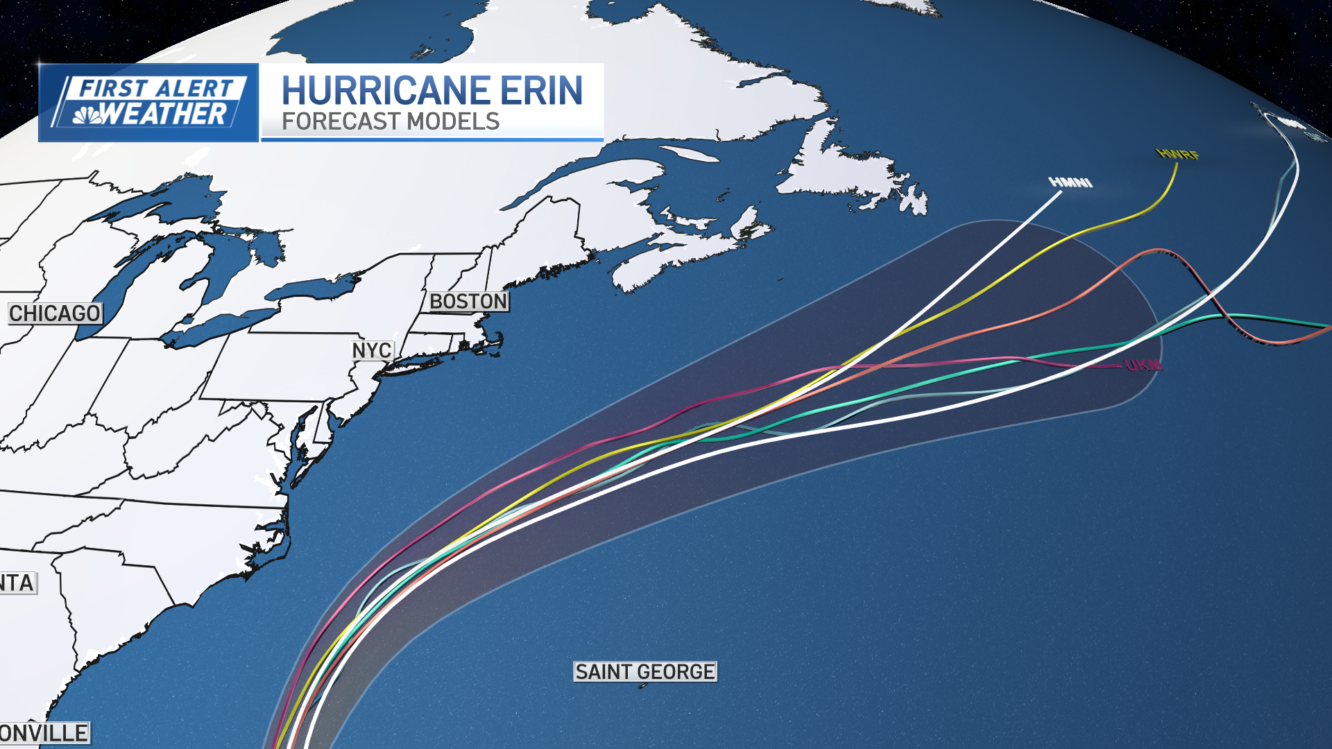 Will Hurricane Erin hit Massachusetts? Timeline, impacts – NBC Boston
