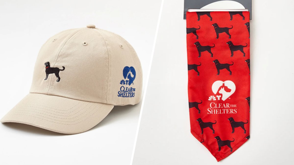 The Black Dog launches Clear The Shelters merchandise collection – NBC ...
