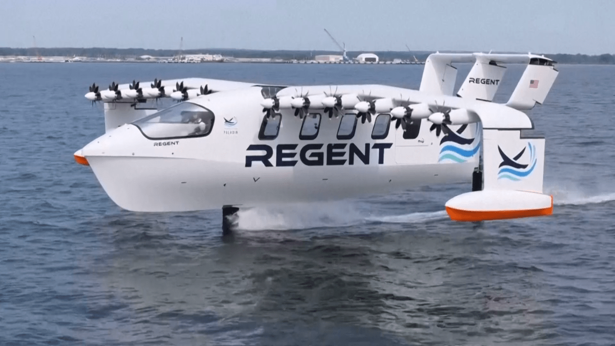 See the new boat-plane that can float, foil and fly – NBC Boston
