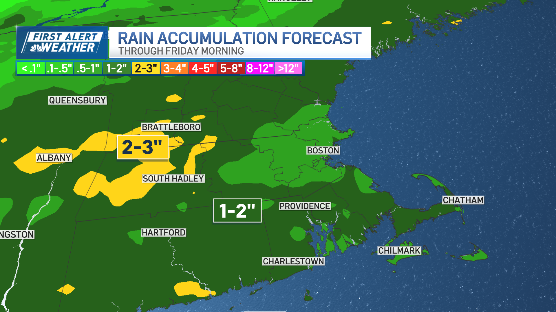 Severe thunderstorms, rain Thursday: Live Boston weather radar – NBC Boston