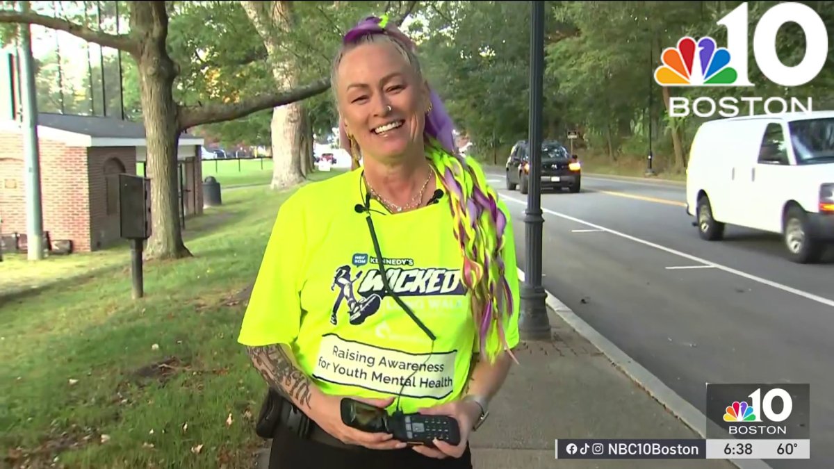 Mix 104.1’s Kennedy Elsey taking ‘Wicked Long Walk’ today – NBC Boston