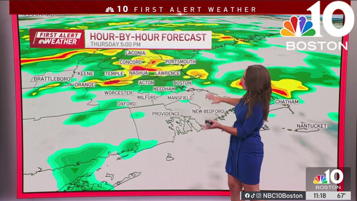 Forecast: Flash flood warnings as heavy bands of rain move through ...