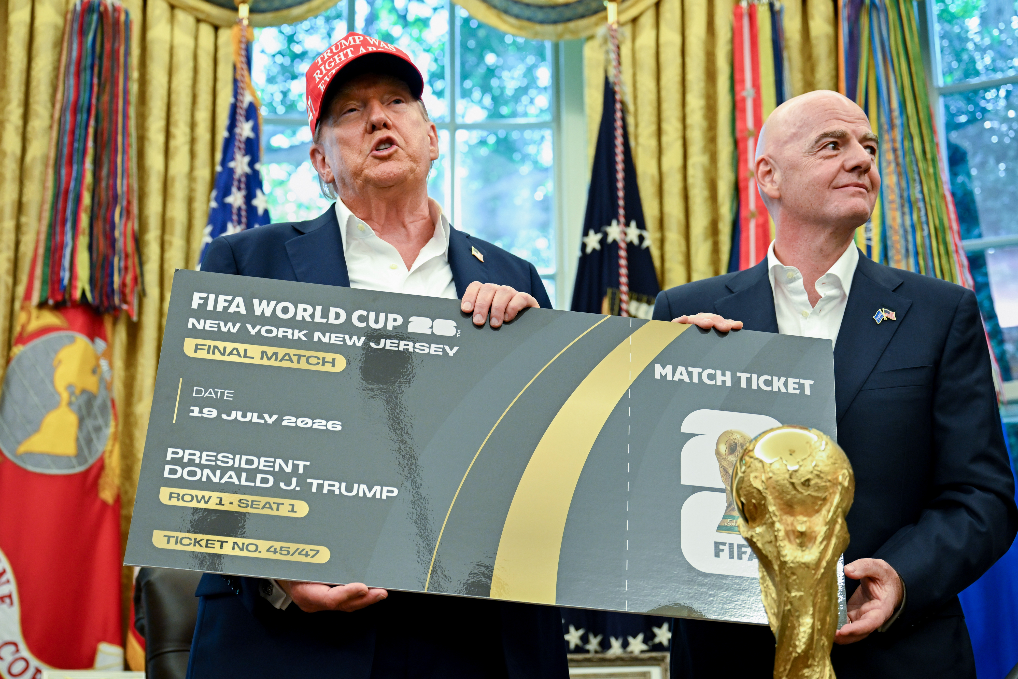 Trump suggests moving 2026 World Cup games out of unsafe cities – NBC ...