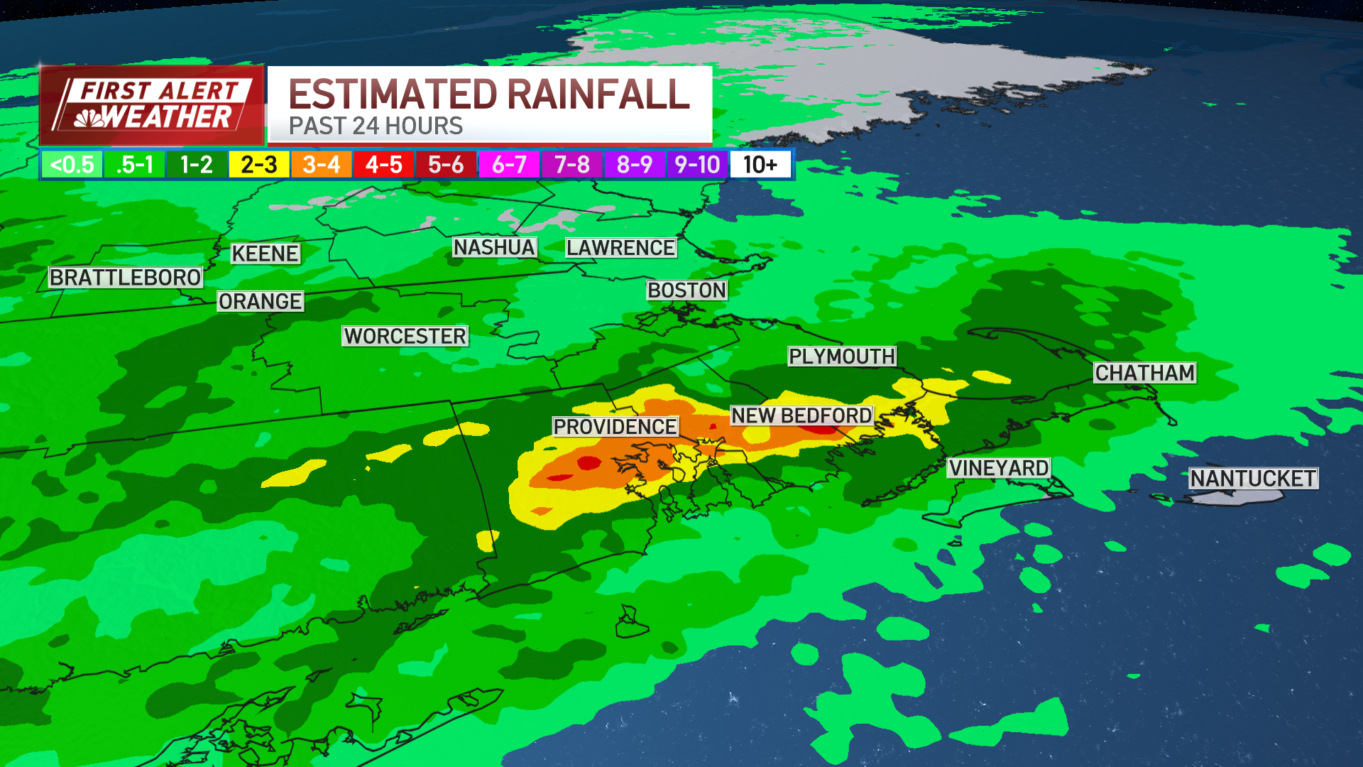 Radar, rain storm forecast for Boston, MA commute Thursday – NBC Boston