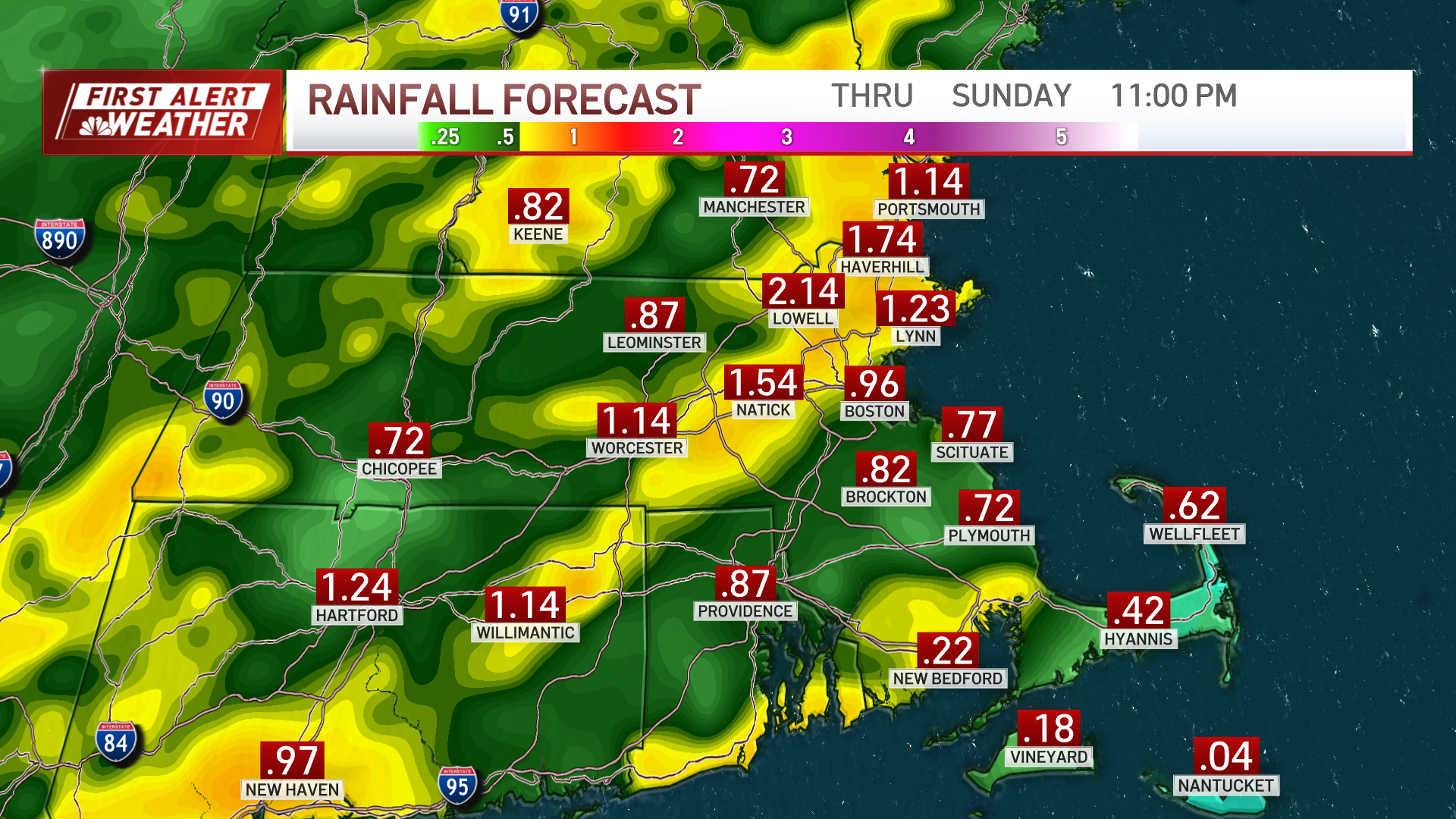 Boston weather today: tracking severe storms with radar, forecast – NBC ...