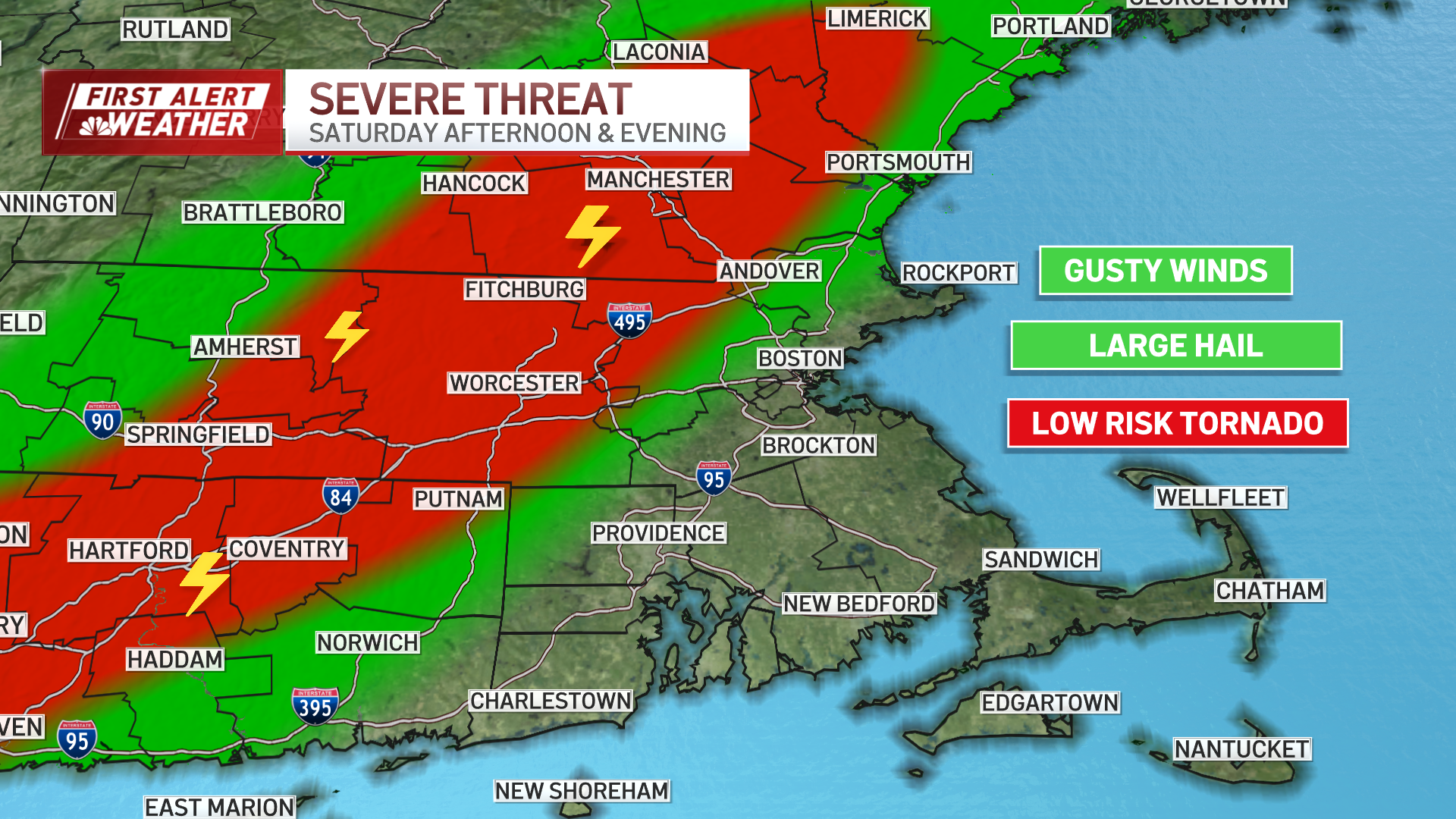 Boston weather today: tracking severe storms with radar, forecast – NBC ...