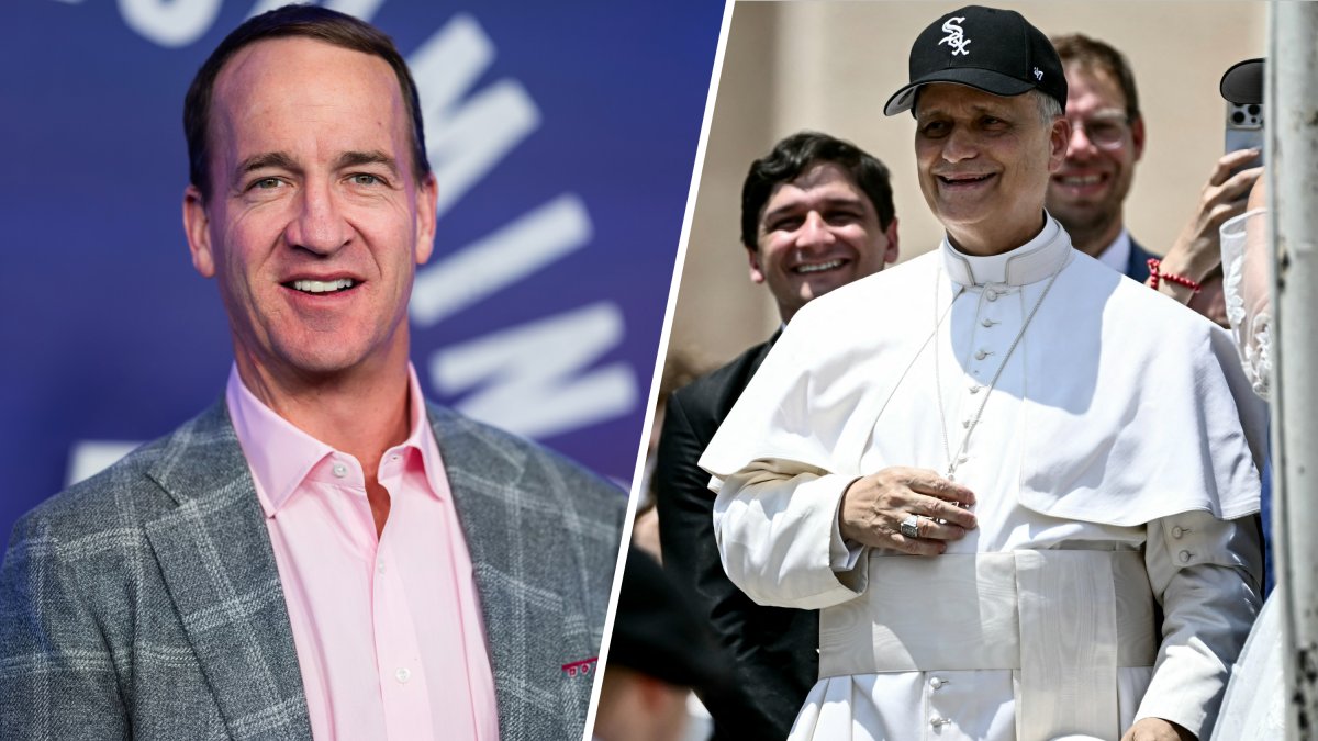 Peyton Manning wrote letters to Pope Leo XIV with a request – NBC Boston