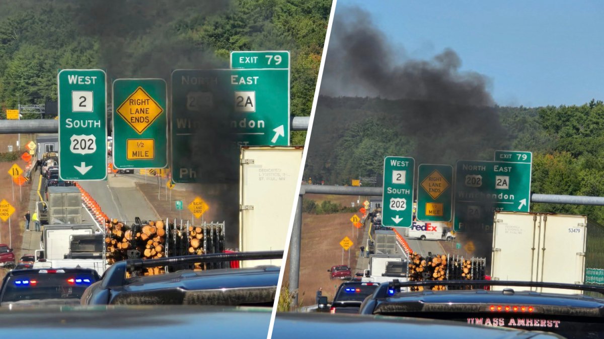 Route 2 shut down in Templeton-Phillipston due to crash – NBC Boston