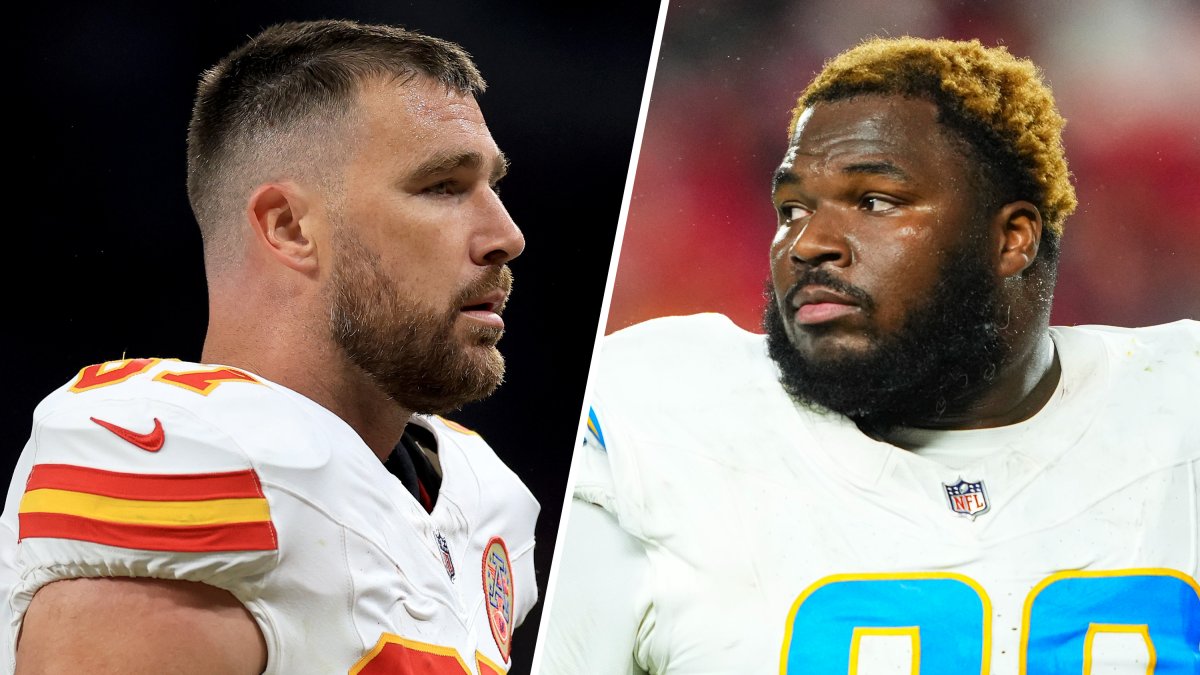 Travis Kelce gets slapped in the face by Chargers’ Teair Tart – NBC Boston