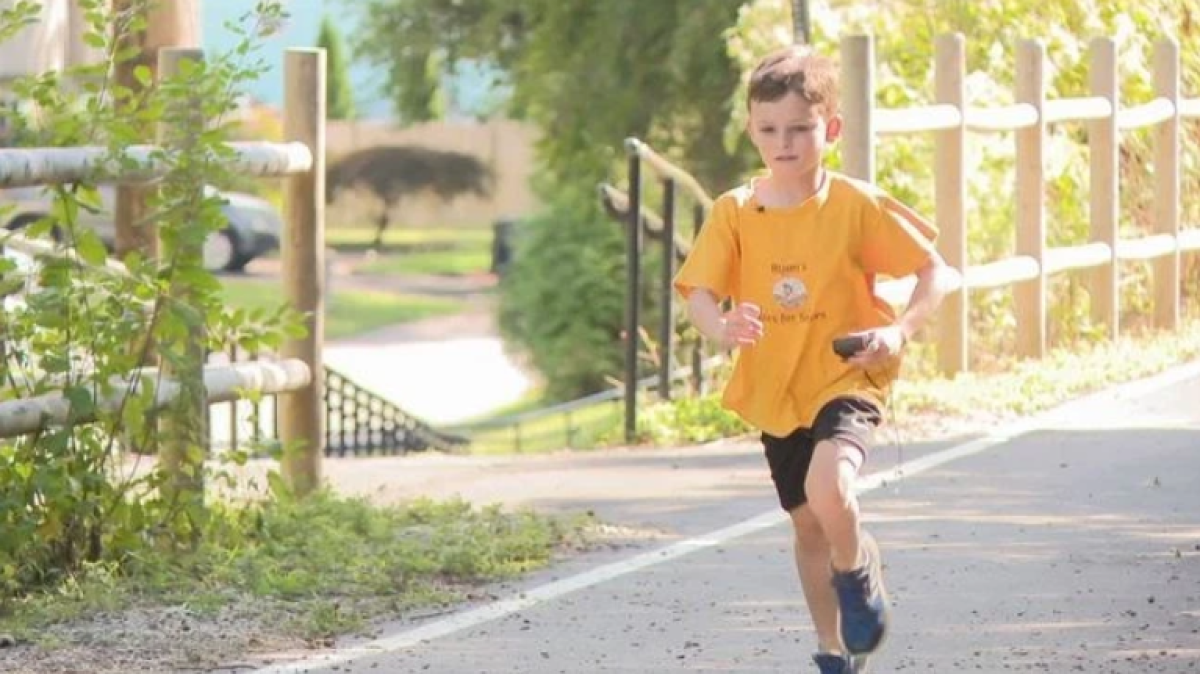 RI boy Ryan Mulvaney runs 50 miles in 50 days for Make-A-Wish – NBC Boston