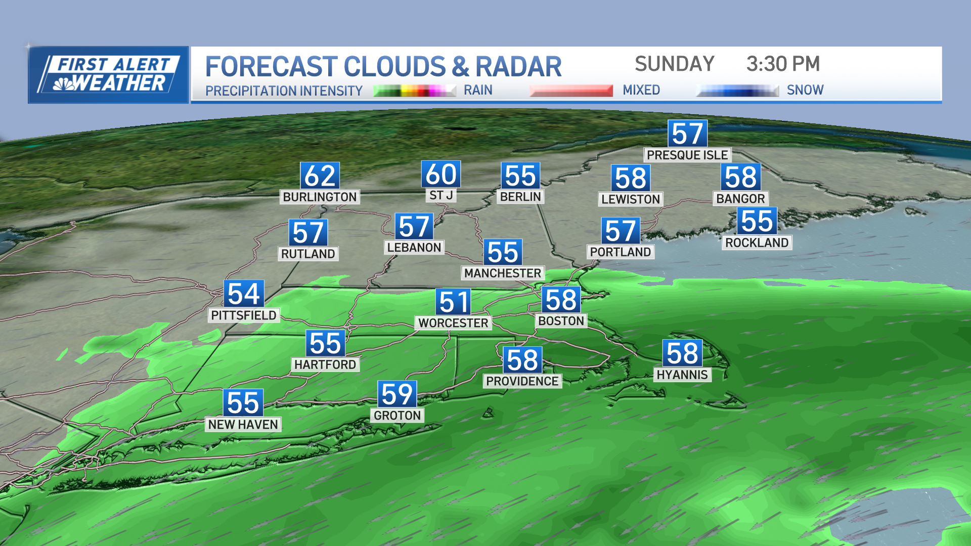 Nor’easter tracker: Impacts in Massachusetts, NH – NBC Boston