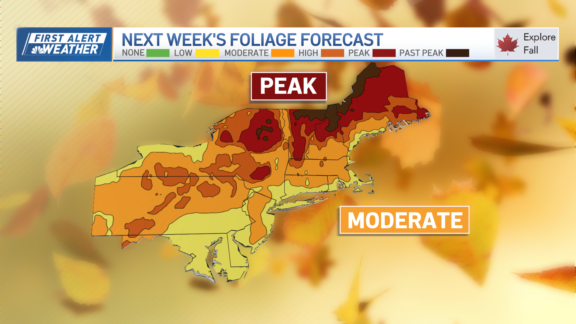 Fall foliage map 2025 New England: Your guide to leaf peeping – NBC Boston