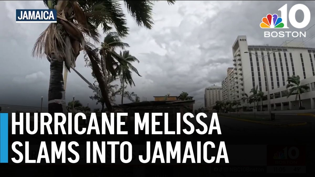 Hurricane Melissa set to make landfall in Jamaica – NBC Boston