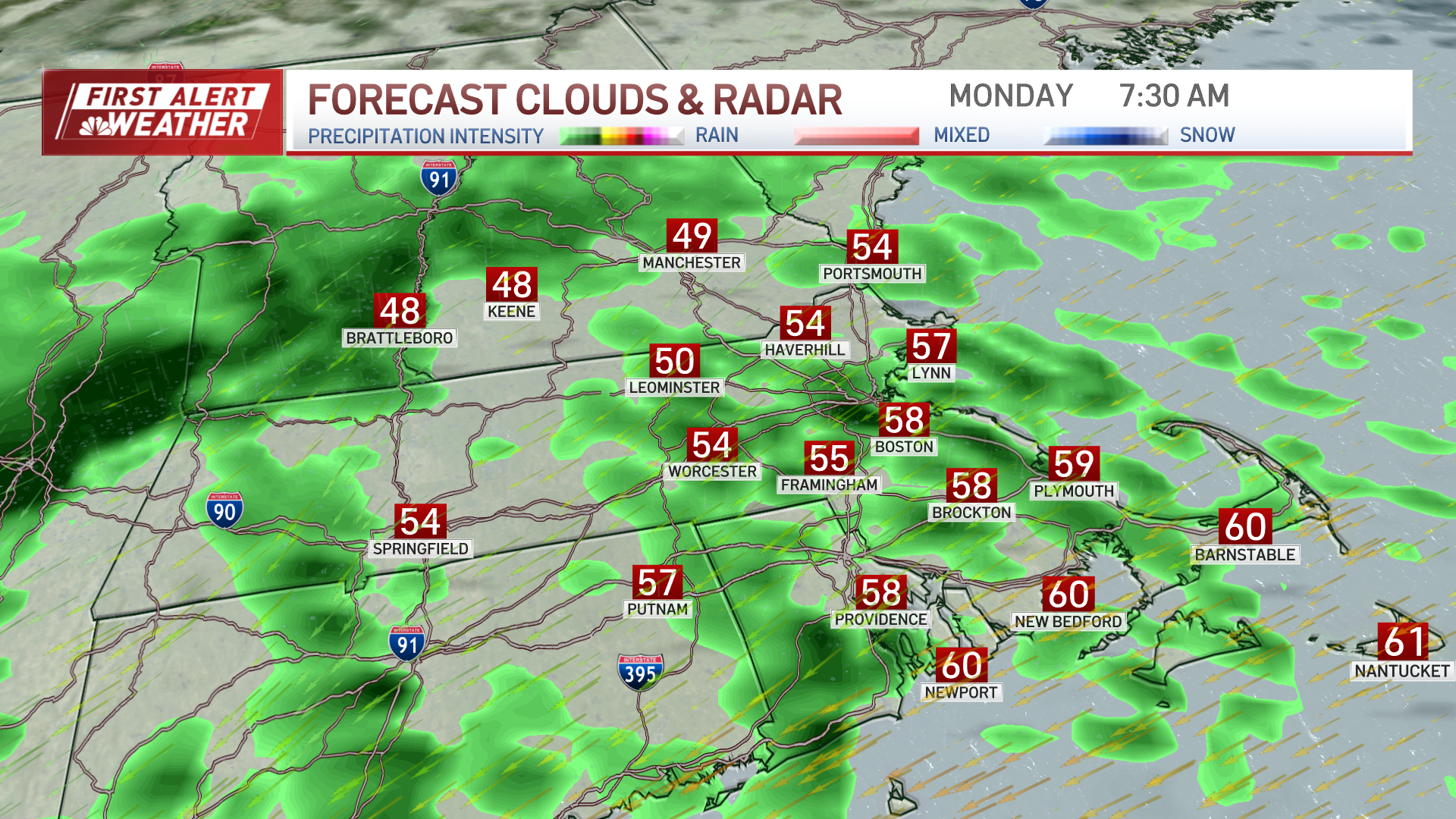 Nor’easter forecast: Weather warnings, timing and impacts – NBC Boston