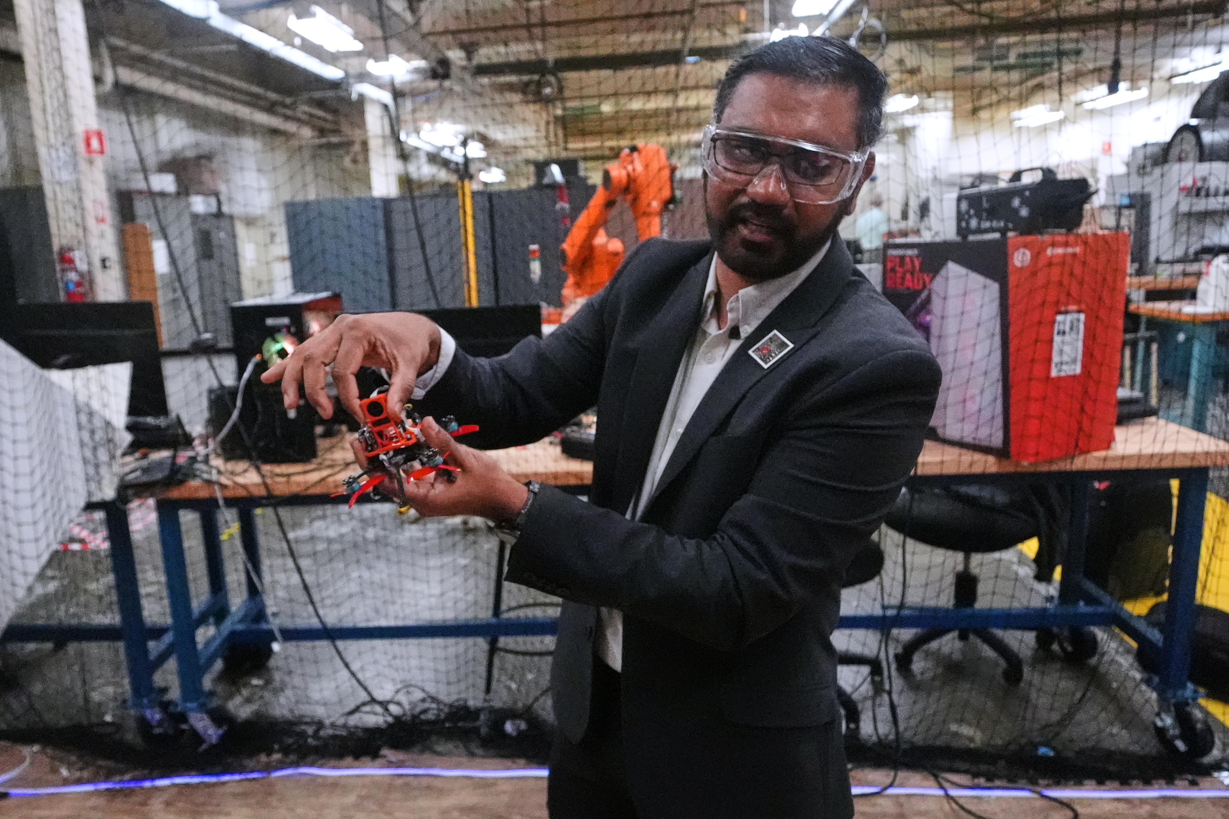 Building a better drone? WPI students developing new technology ...