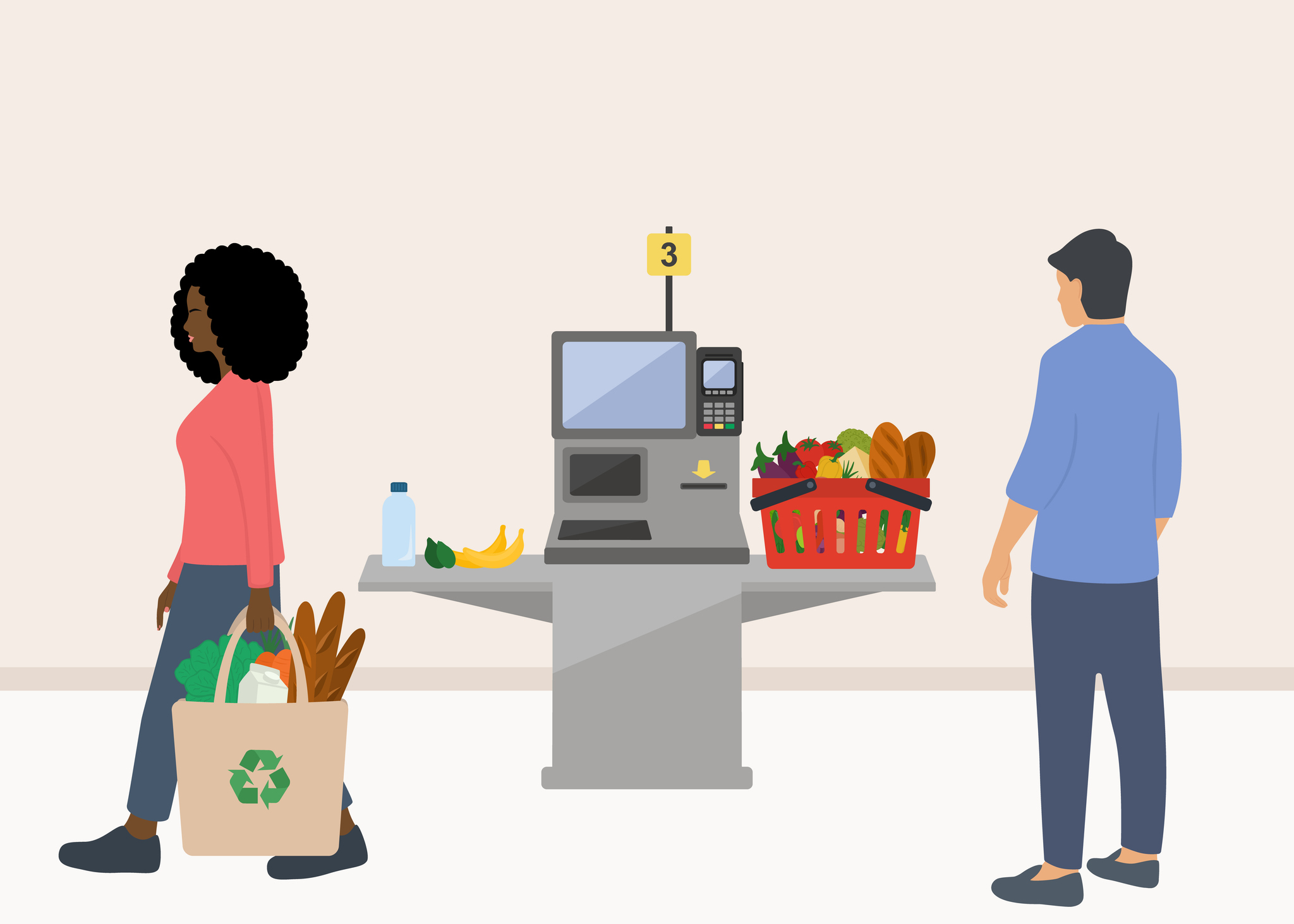 Grocery store self-checkout rules proposed for Mass. – NBC Boston