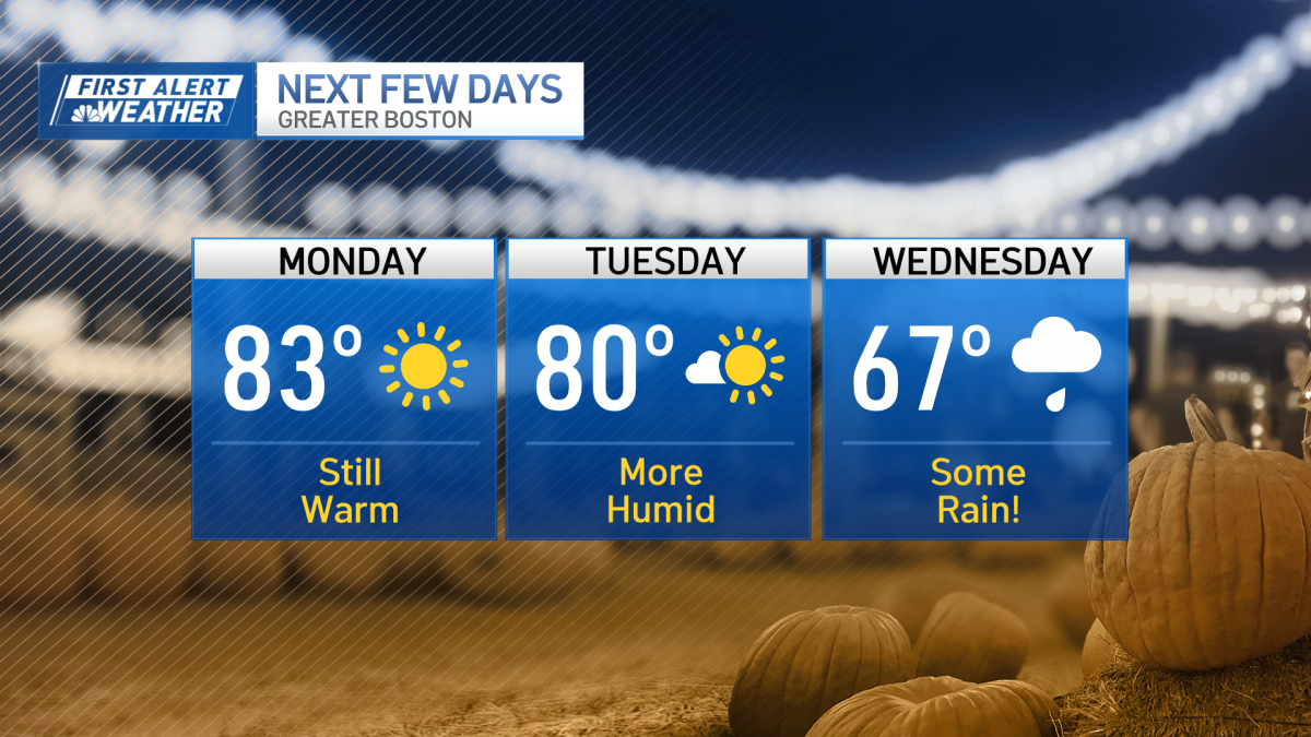 Boston MA high temperatures today in the 80s – NBC Boston