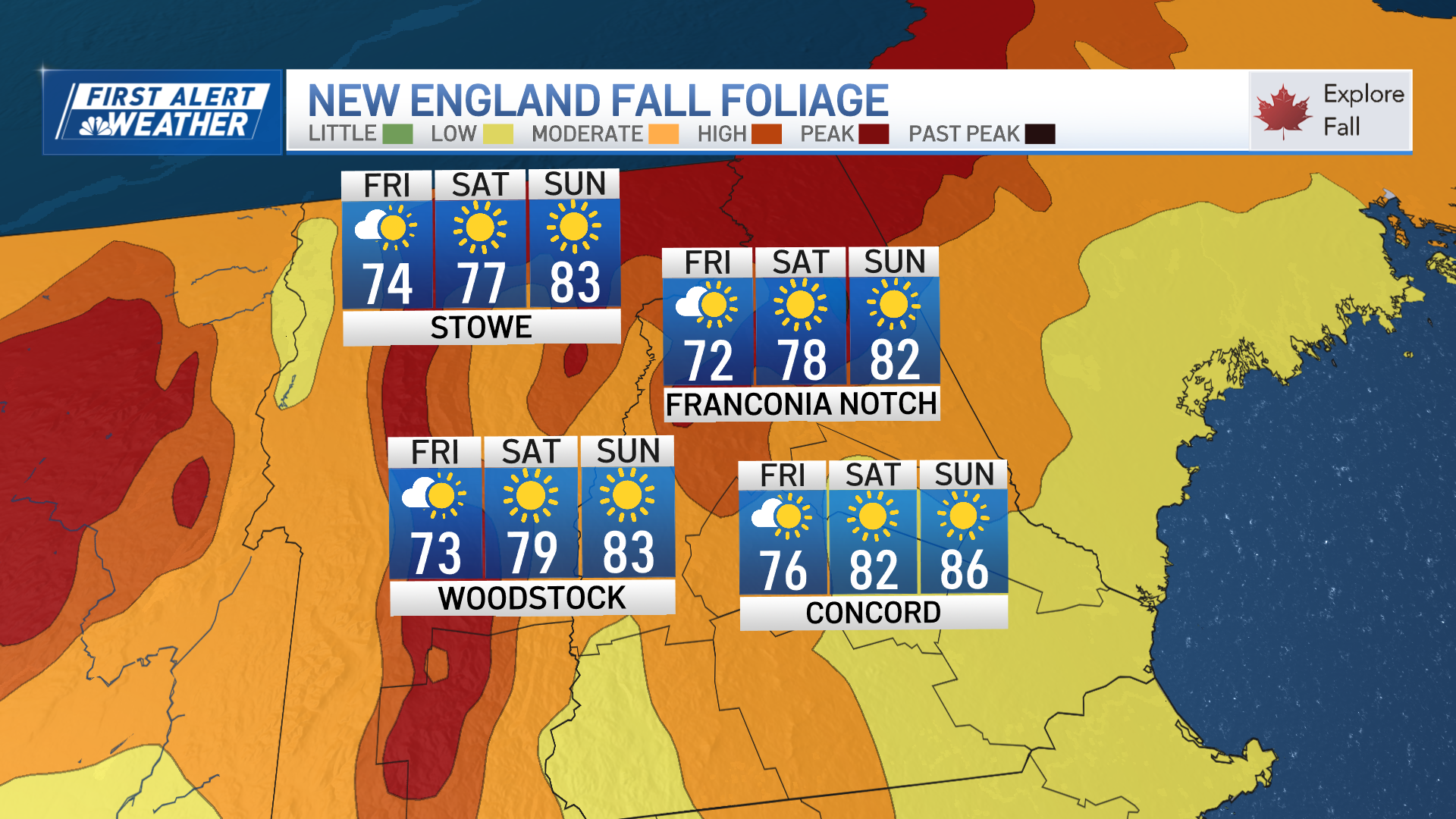 Boston weather today: Temps rise, no rain – NBC Boston