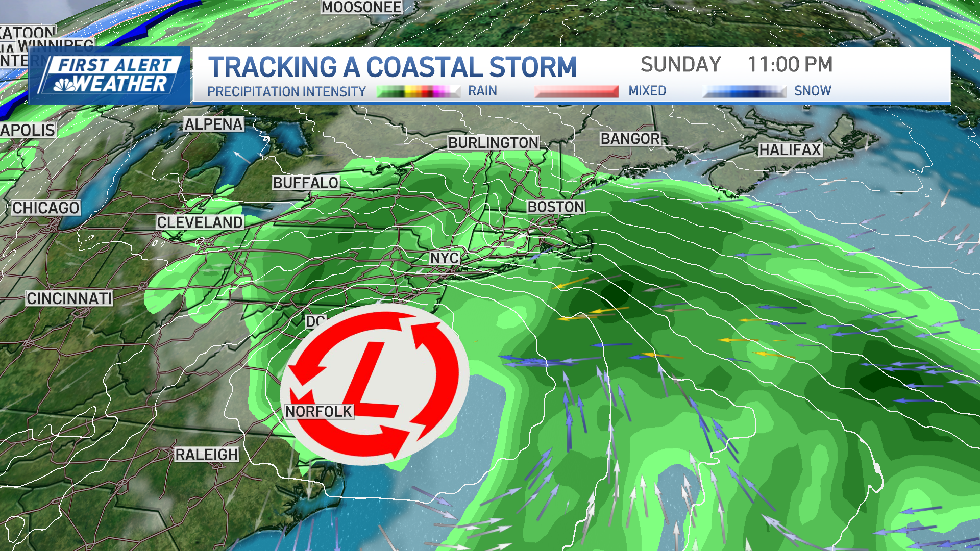 Nor’easter this weekend, coastal flood watch – NBC Boston