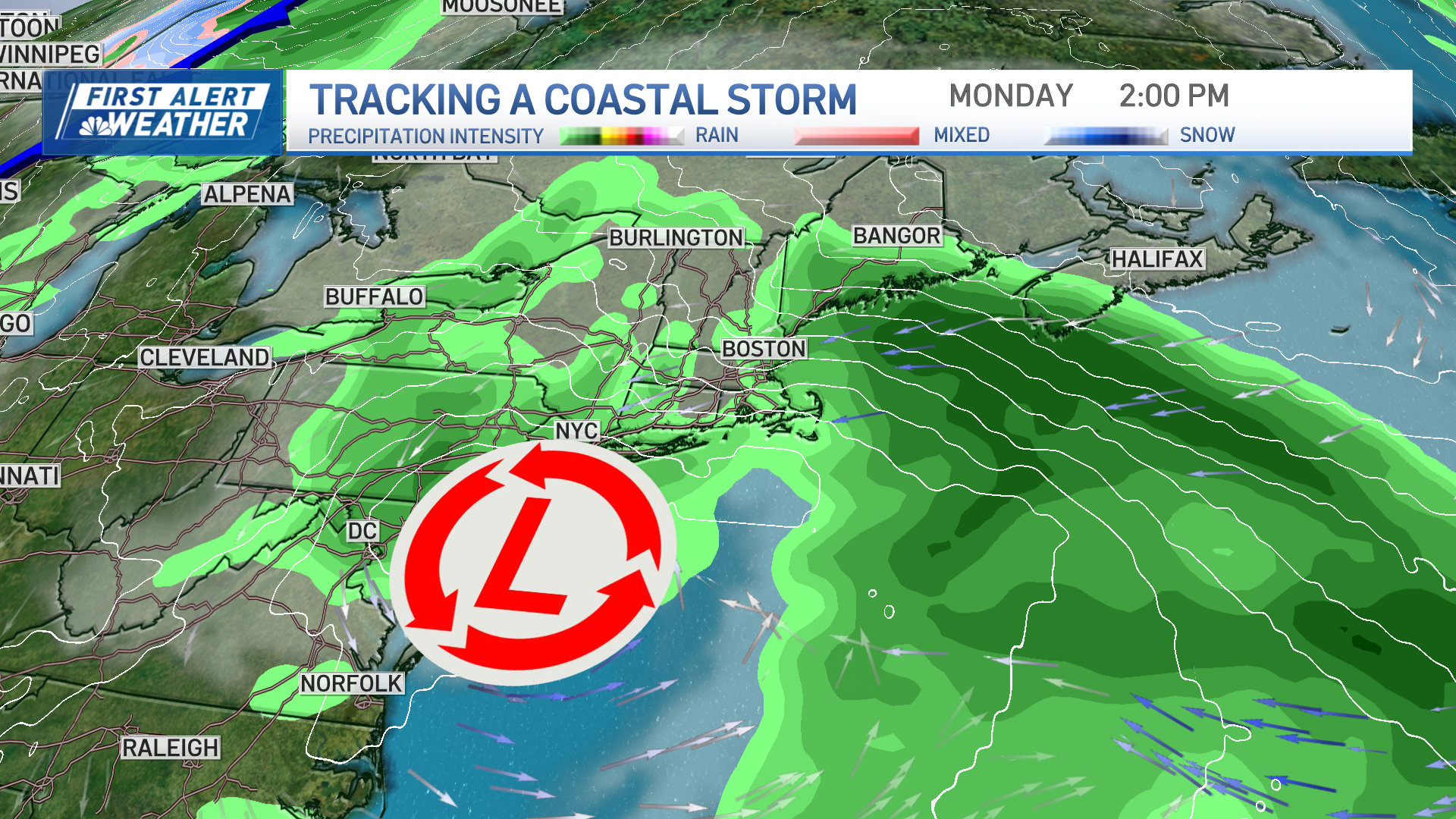Nor’easter this weekend, coastal flood watch – NBC Boston