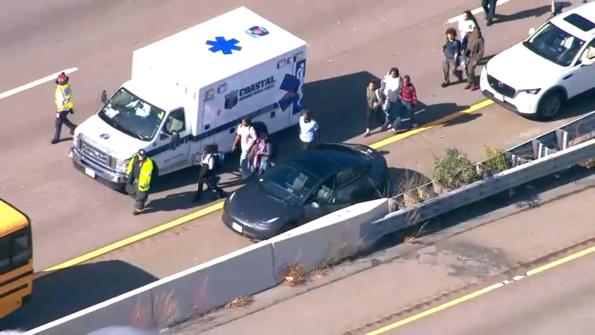 Weston school bus crash on Rte. 128 leaves 8 students injured – NBC Boston