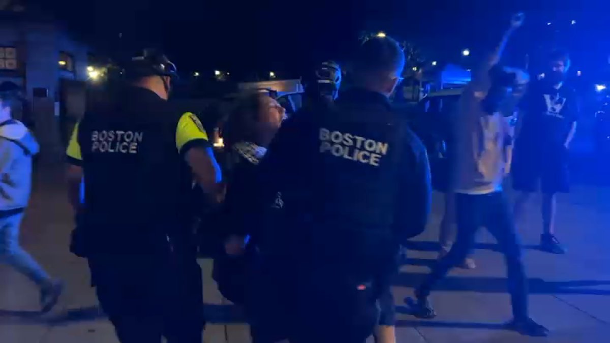 Boston Common pro-palestine protest results in 13 arrests – NBC Boston