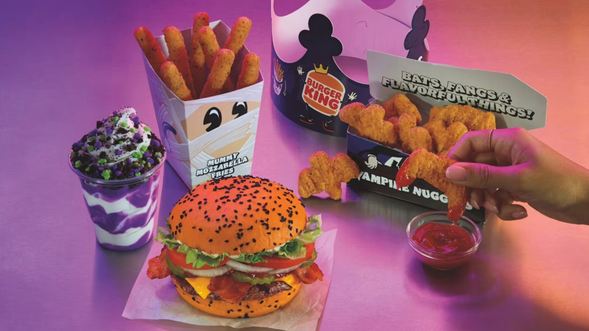 Burger King launches Halloween menu with spooky items – NBC Boston