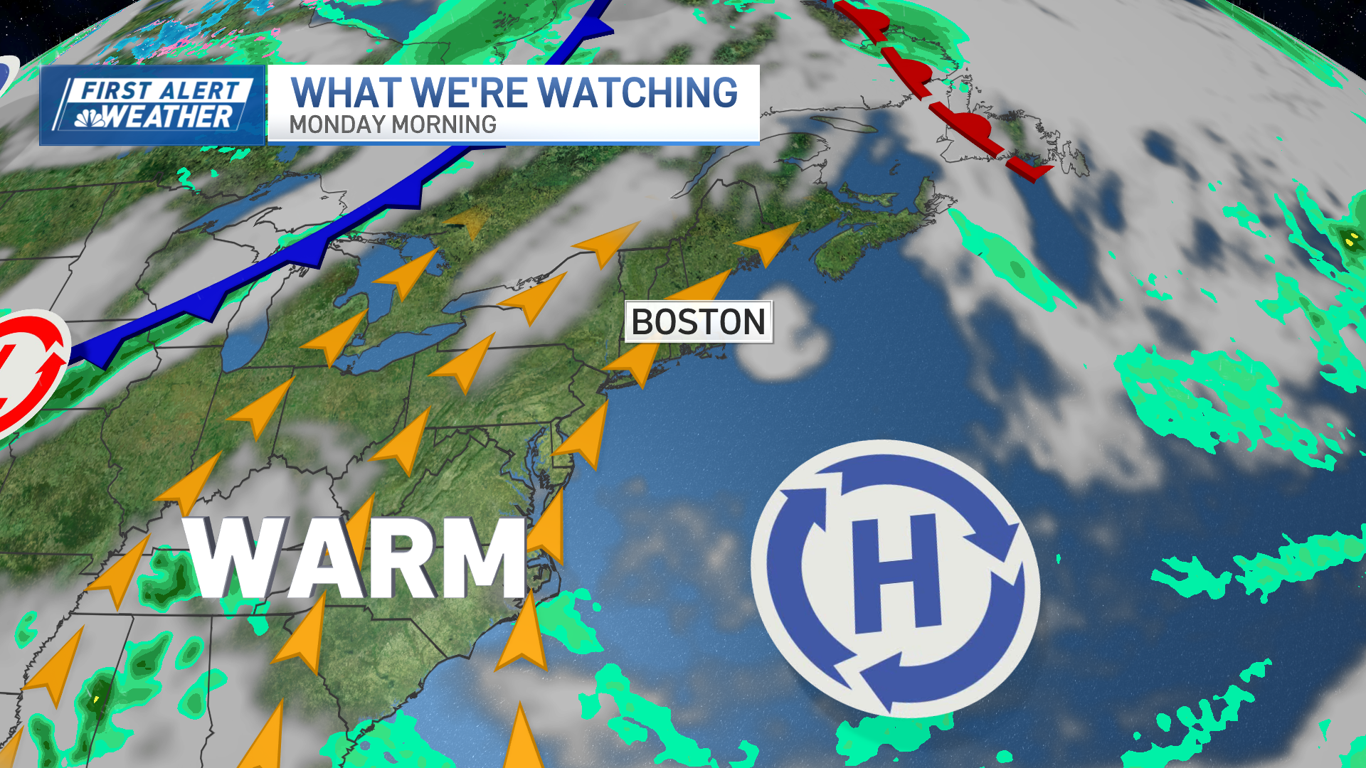 Boston weather today: Warm temperatures, dry stretch – NBC Boston
