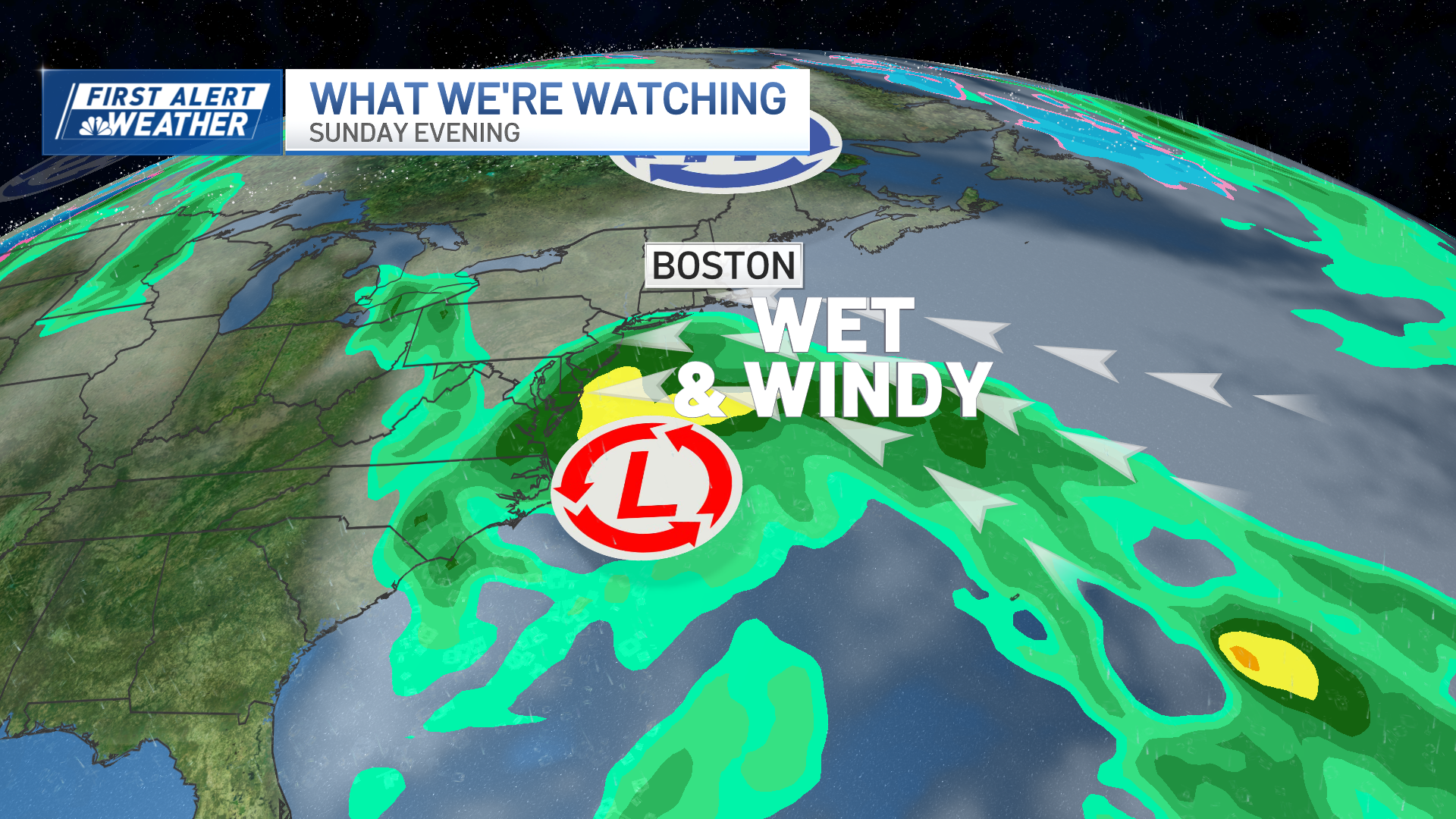Nor’easter storm this weekend in Massachusetts, NH – NBC Boston